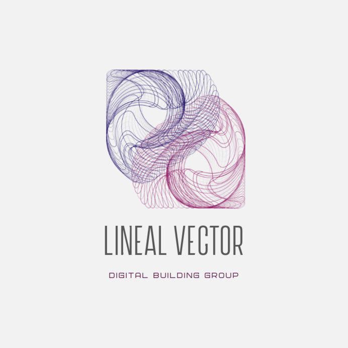 Placeit - Logo Template Featuring Lineal Vector Graphics