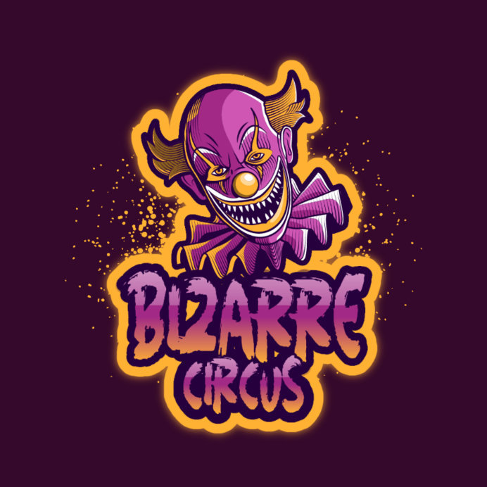 Placeit - Logo Generator with a Bizarre Clown Graphic