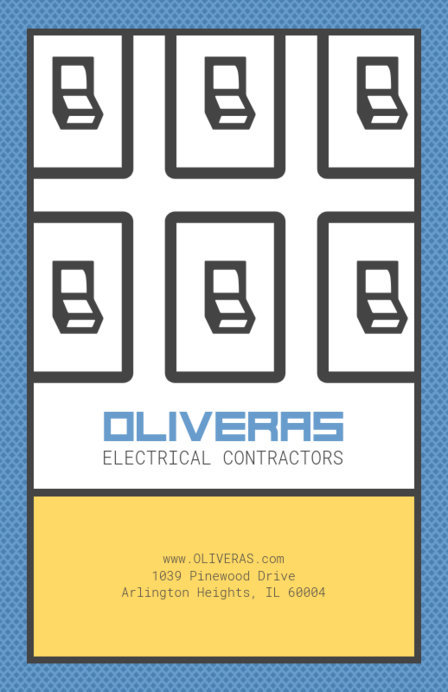 Placeit - Electrical Contractors Flyer Template