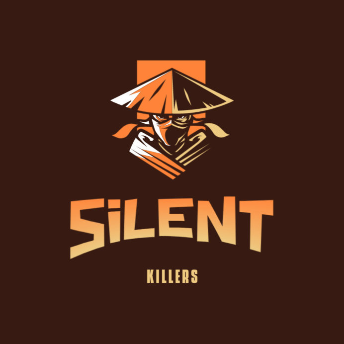 Placeit - Gaming Logo Generator Featuring a Japanese Ninja Character