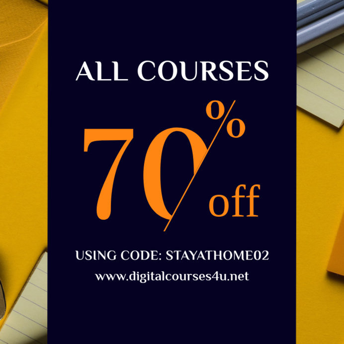 Placeit - Coupon Design Maker for a Special Digital Course Discount