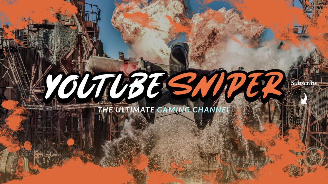 Placeit - YouTube Banner Maker for a Gaming Channel Featuring Textured ...