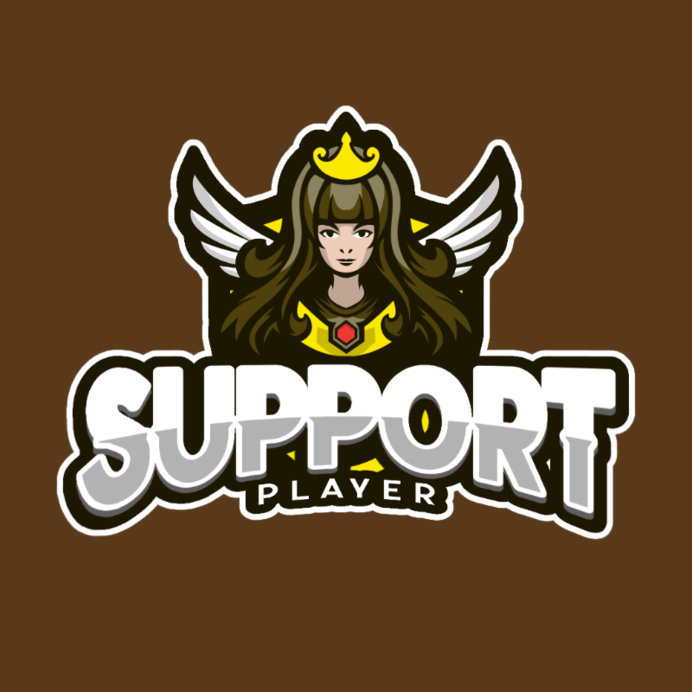Placeit - Gaming Logo Template Featuring Fantasy Character Graphics