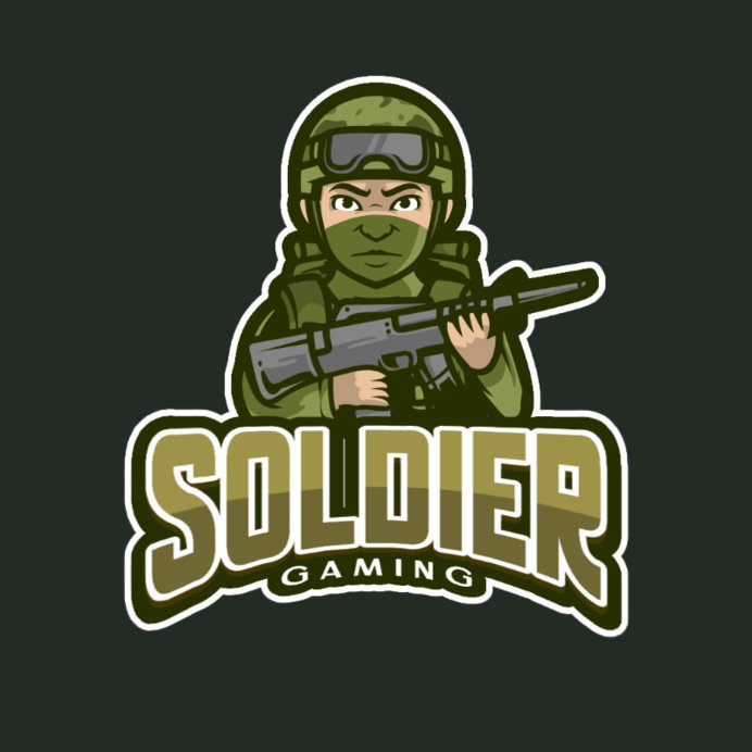 Placeit - Logo Maker Featuring Diverse Gaming Characters