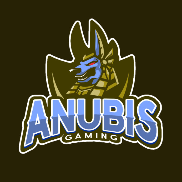Placeit - Gaming Logo Creator with an Anubis Statue Graphic
