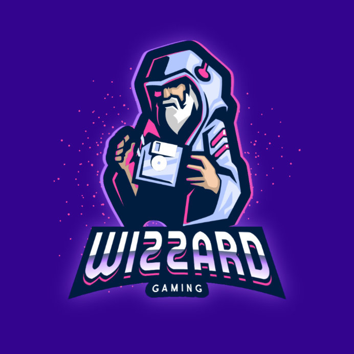 Placeit - Gaming Logo Creator with a Wizard Character Graphic