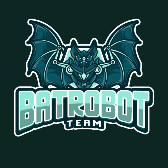 Placeit - Gaming Logo Template with a Robot Bat Character