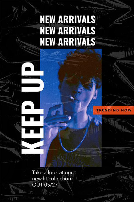 Placeit - Poster Template Featuring an Anti-Design Style