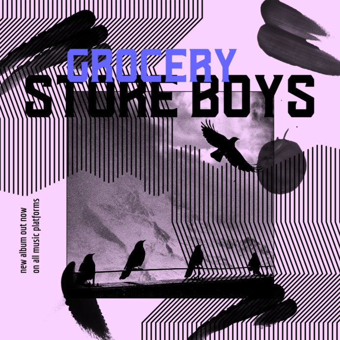 Placeit - Instagram Post Maker with an Anti-Design Grid Featuring Bird ...