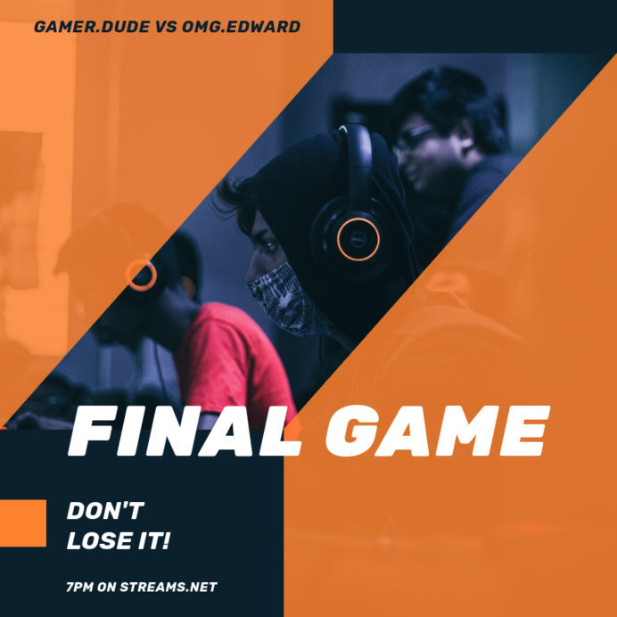 Placeit - Gaming-Themed Instagram Post Generator