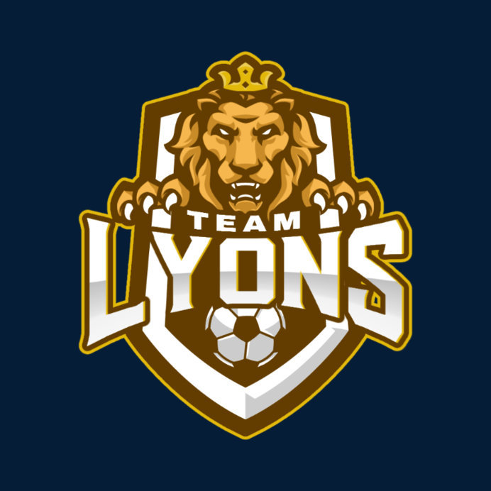 Placeit - Sports Logo Maker Featuring Soccer Ball Graphics