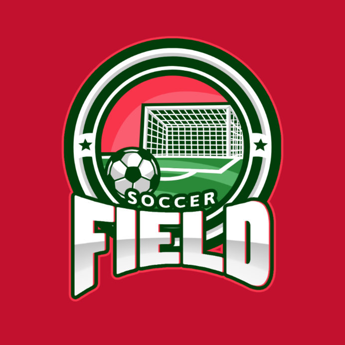 Placeit - Soccer Logo Creator with a Soccer Field Graphic