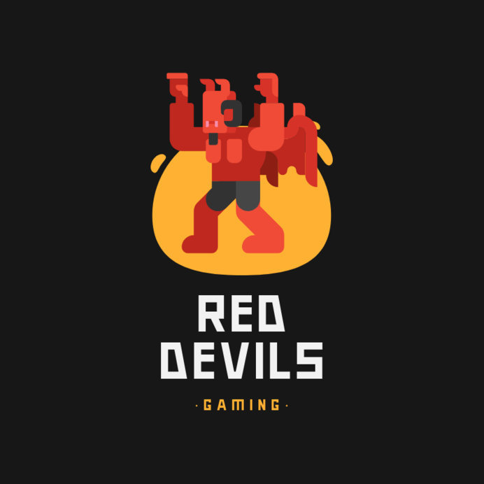 Placeit - Simple Gaming Logo Maker with a Demon Character