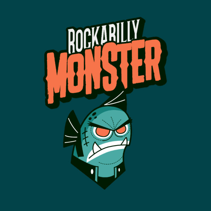 Placeit - Logo Maker Featuring a Scary Monster Character