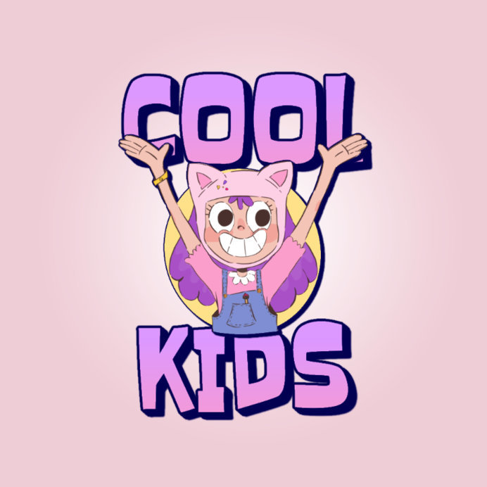 Placeit - Cool Logo Generator with the Illustration of a Funny Girl