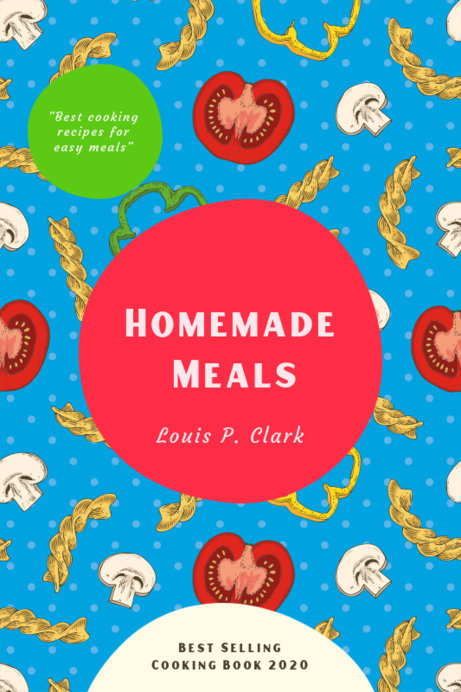 Placeit - eBook Cover Template for Homemade Meals