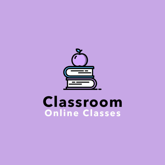 Placeit - Logo Template for an Online Classroom