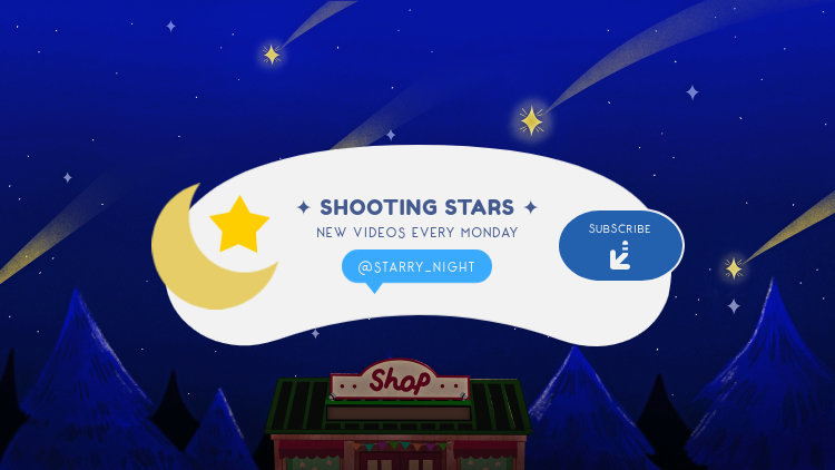 Placeit - YouTube Banner Template with a Night Sky Background