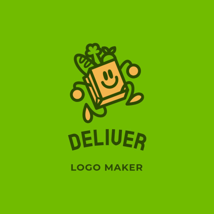 Placeit - Fun Logo Maker for a Food Delivery Service