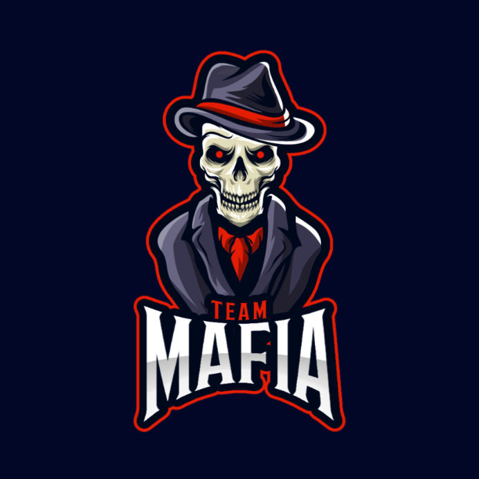 Placeit - Gaming Logo Template Featuring Evil Character Graphics