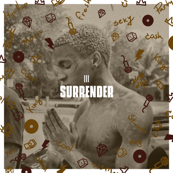 Placeit - Album Cover Design Template for an Emerging Rapper