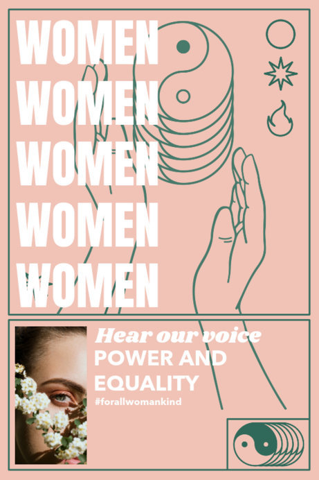 Placeit - Illustrated Poster Maker for Female Empowerment