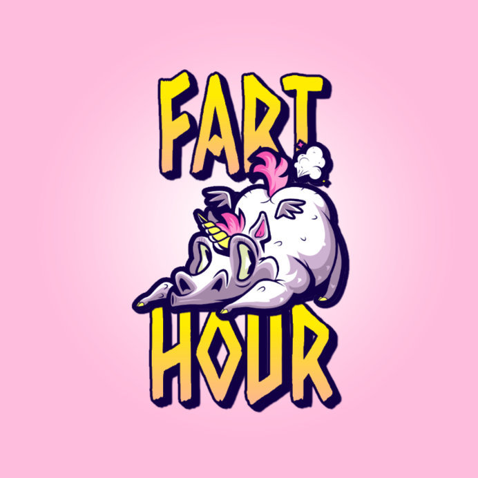 Placeit - Funny Logo Maker with a Farting Unicorn Graphic