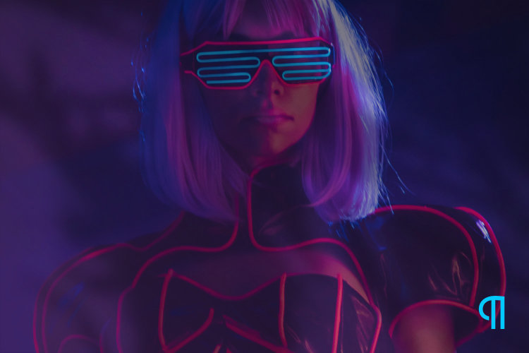 Placeit - Spotify Header Maker with an Upcoming Pop Singer's Photograph