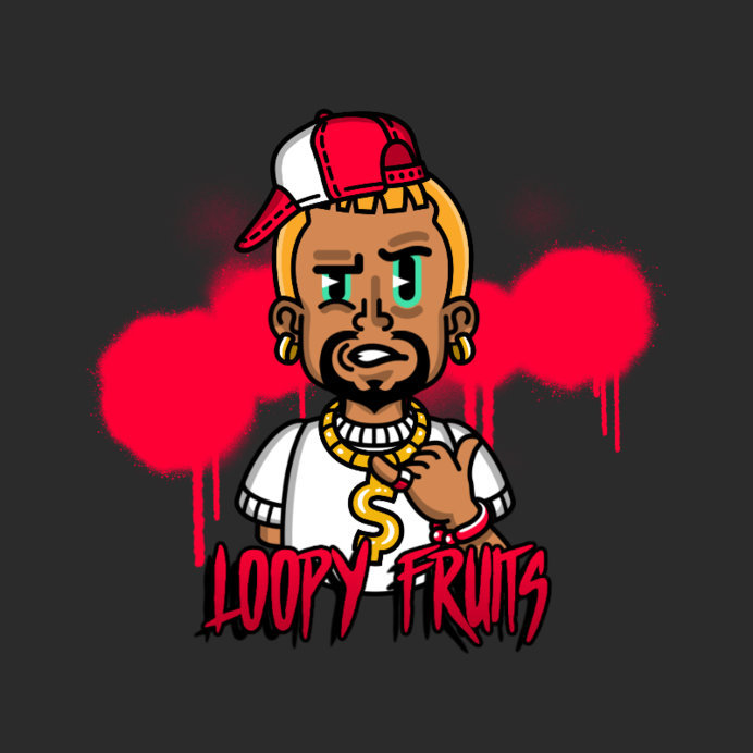 Placeit - Avatar Logo Maker Featuring a Rapper with Bling