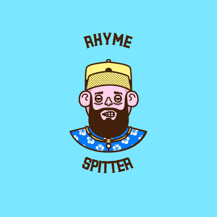 Placeit - Avatar Logo Maker Featuring a Bearded Musician