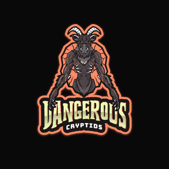 Placeit - Illustrated Gaming Logo Generator Featuring Evil Creatures