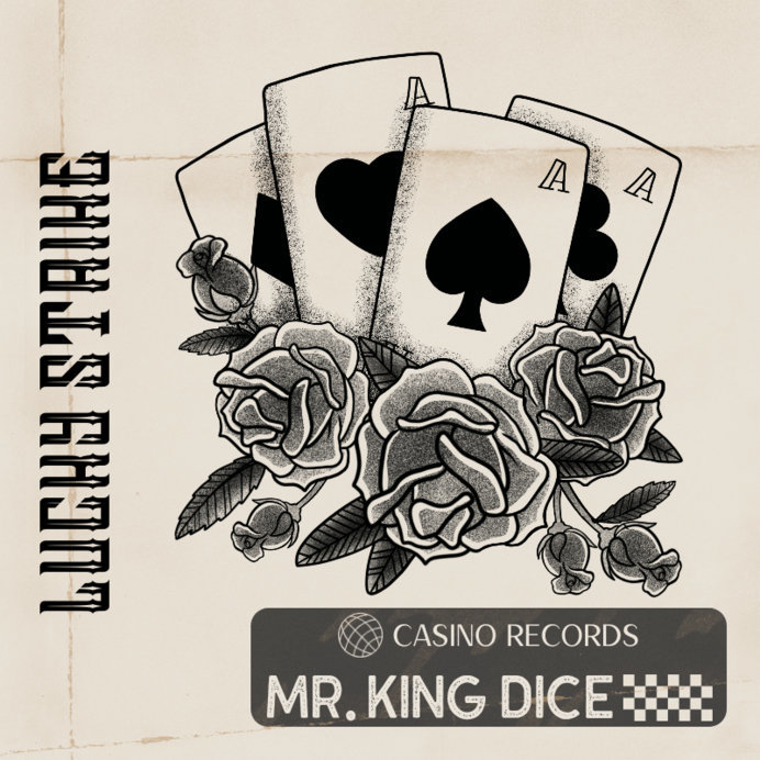 Placeit - Rock Album Cover Design Maker with Old-School Poker Cards