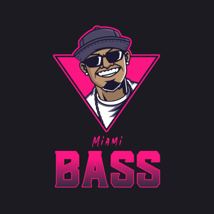 Placeit - Online Logo Maker Featuring a Rapper Character