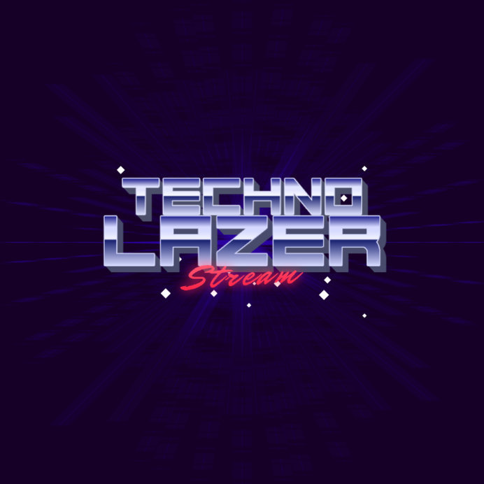 Placeit - Techno-Style Logo Maker with Retro Typography