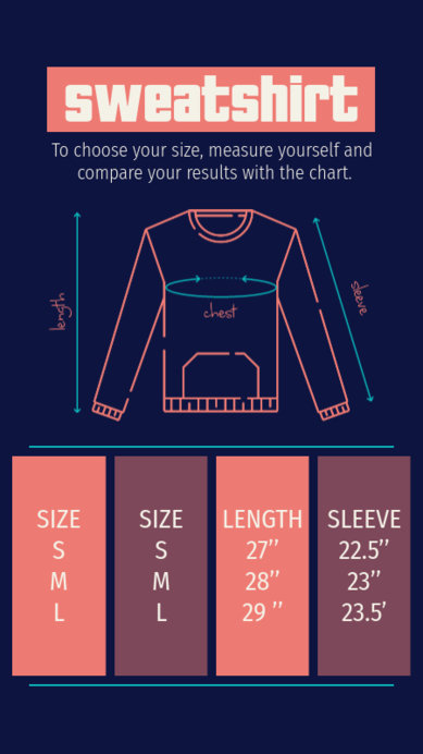 Placeit - T-Shirt Label Design Creator Featuring a Size Chart with ...