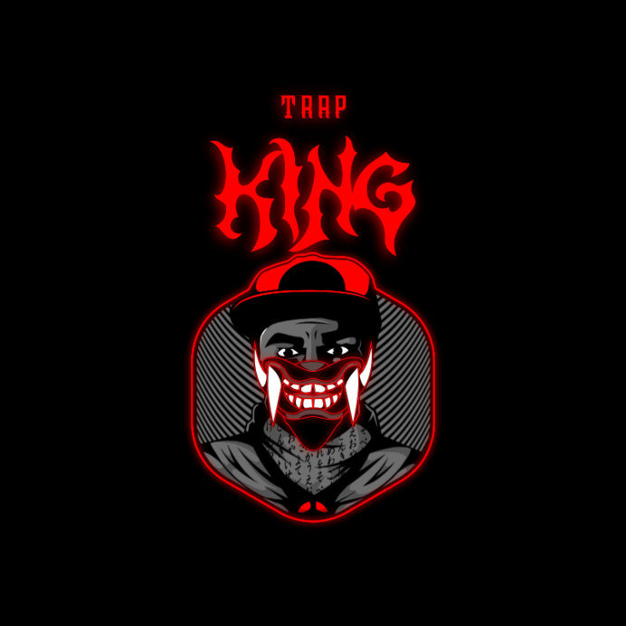 Placeit - Logo Template with a Trap Artist Character Illustration