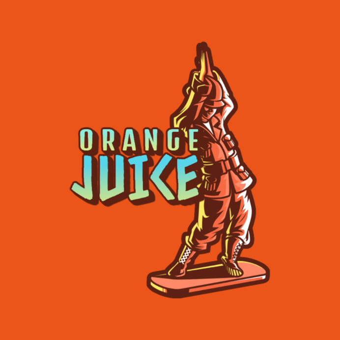 Placeit - Logo Template for a Gaming Channel Featuring a Soldier in a ...