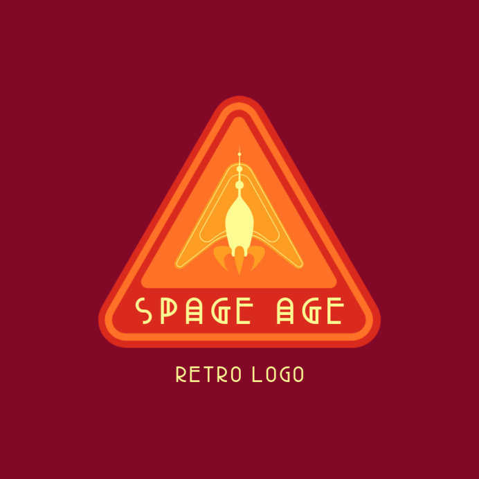 Placeit - Retro Logo Template Featuring Astronomy-Themed Emblems