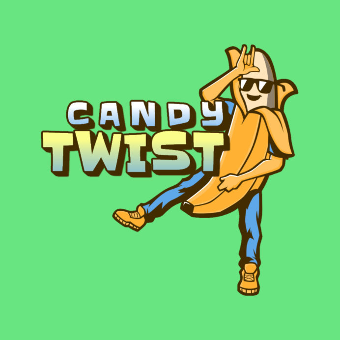 Placeit - Gaming Logo Maker Featuring a Banana Doing a Funny Dance