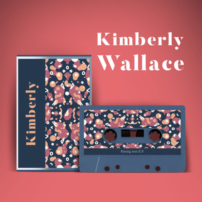 Placeit - Album Cover Generator Featuring Retro Cassette Graphics