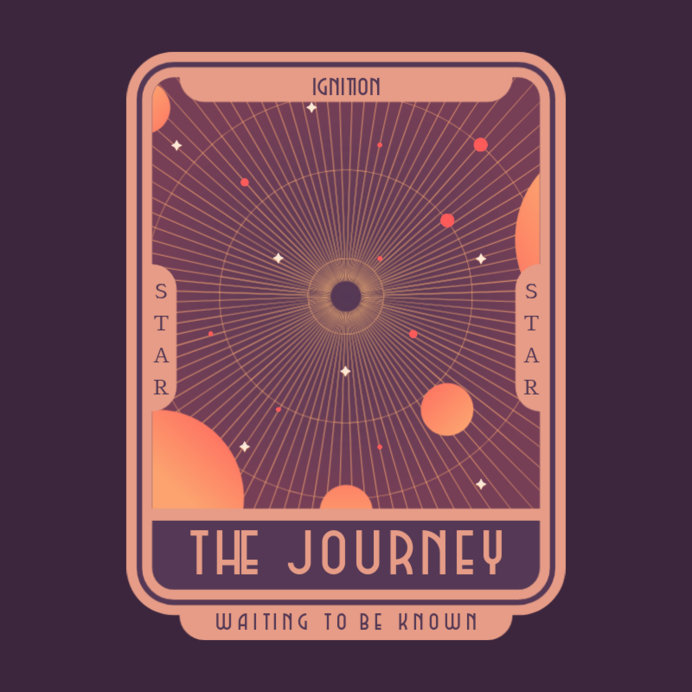 Placeit - Retro Logo Maker Featuring Astronomy Graphics Inspired by NASA