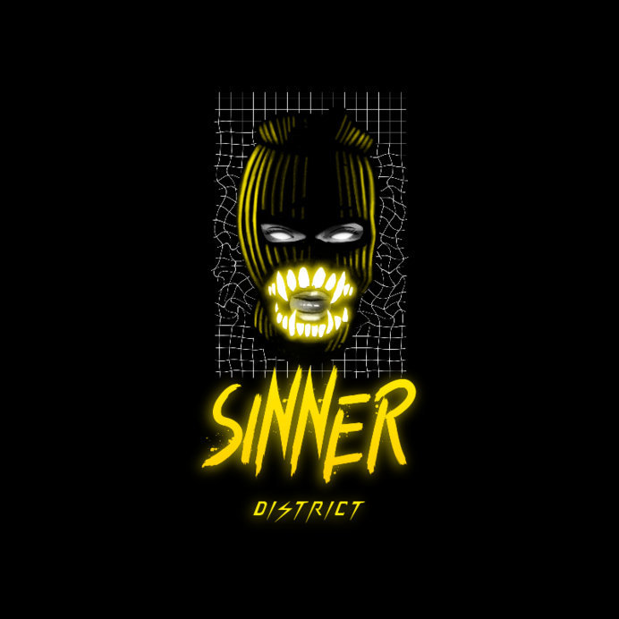 Placeit - Illustrated Logo Template for Trap and Drill Artists