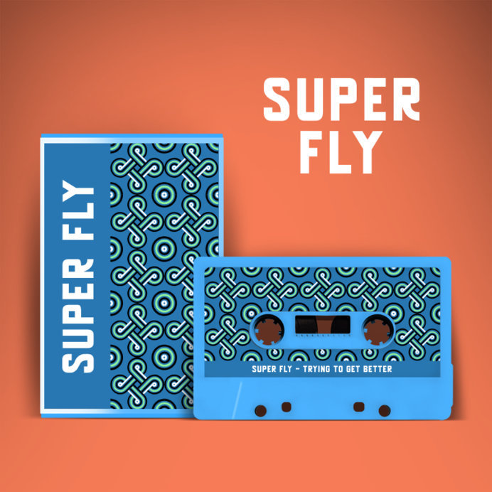 Placeit - Retro Album Cover Creator Featuring a Cassette with a ...