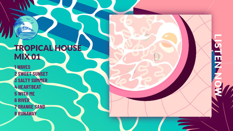 Placeit - YouTube Thumbnail Design Template for EDM Playlists