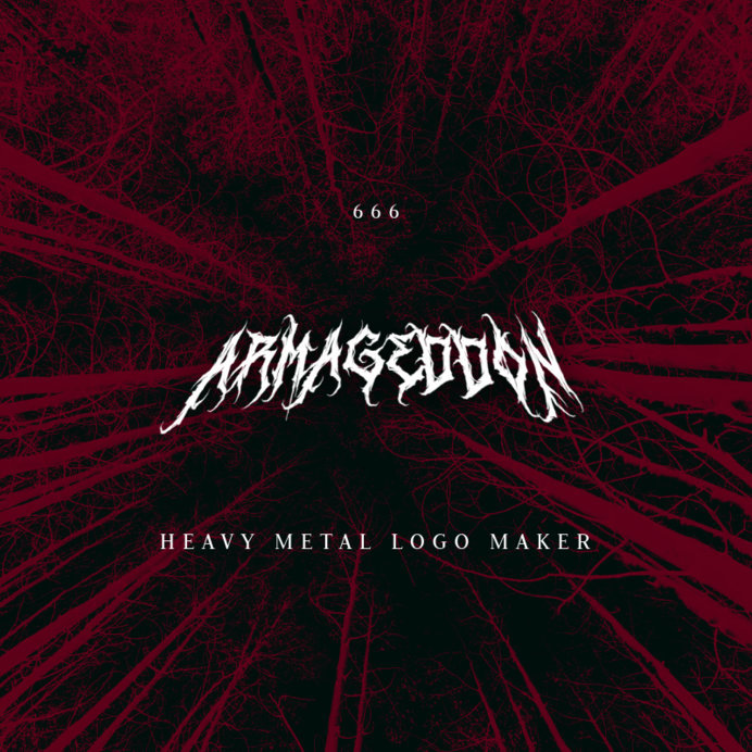 Placeit - Logo Maker with Death Metal-Inspired Typography