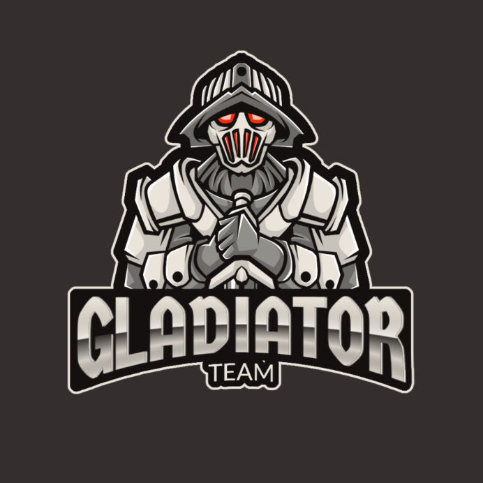 Placeit - Logo Creator for a Gaming Team Featuring a Warrior with a ...