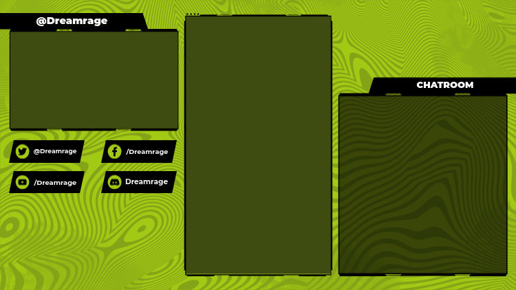 Placeit - Twitch Overlay Creator Featuring Vibrant Colors for Vertical ...