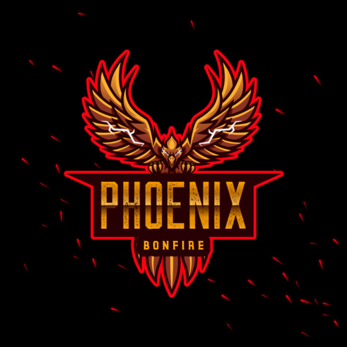 Placeit - Logo Maker Featuring an Electric Phoenix