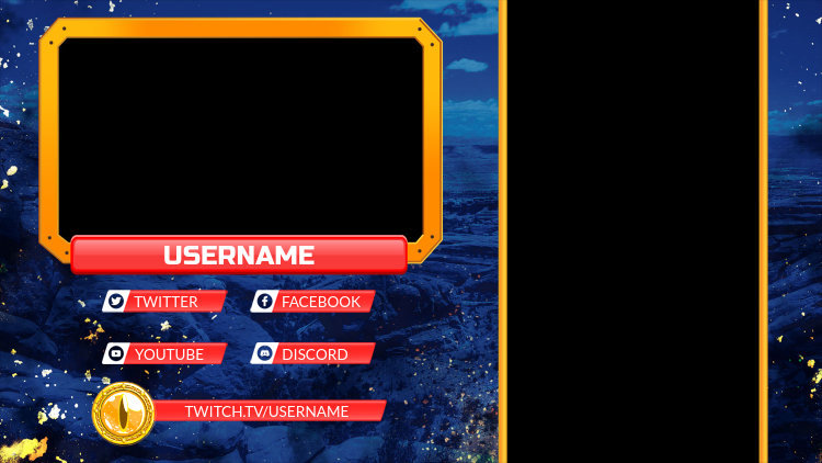 Placeit - Twitch Overlay Maker for Mobile Gaming Featuring Vertical ...