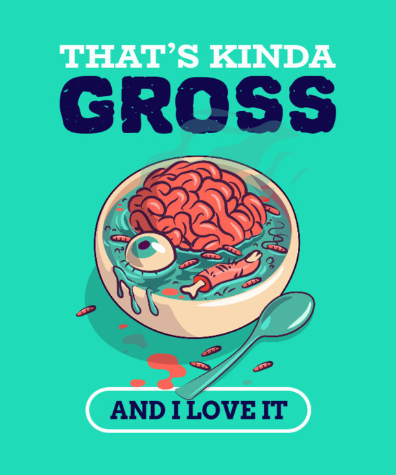 Placeit - Retro T-Shirt Design Maker Featuring Grotesque Character Graphics